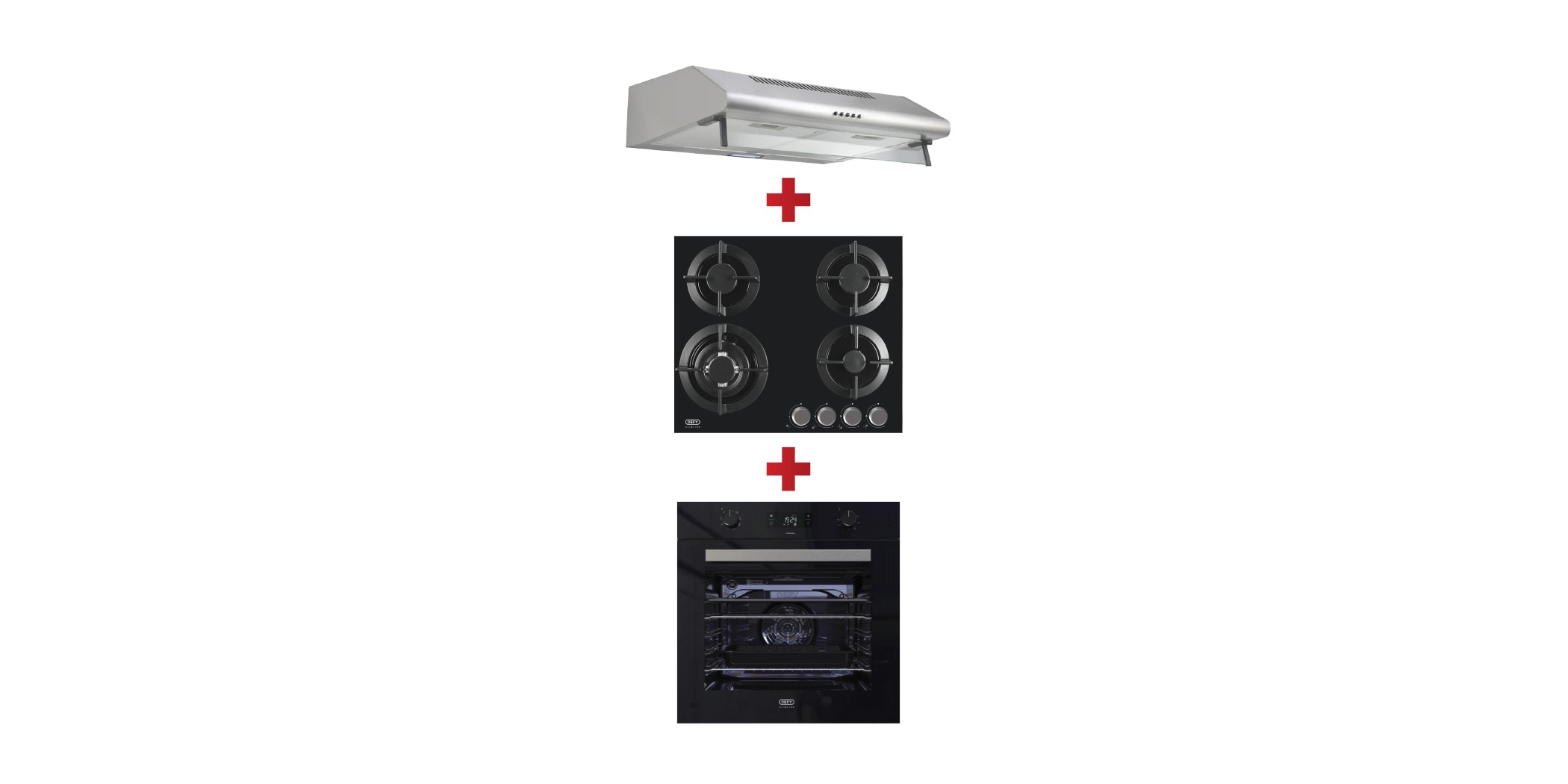 Defy DHG604 Built-in Hob + Defy DBO489E Built-in Oven + Defy DCH291 ...