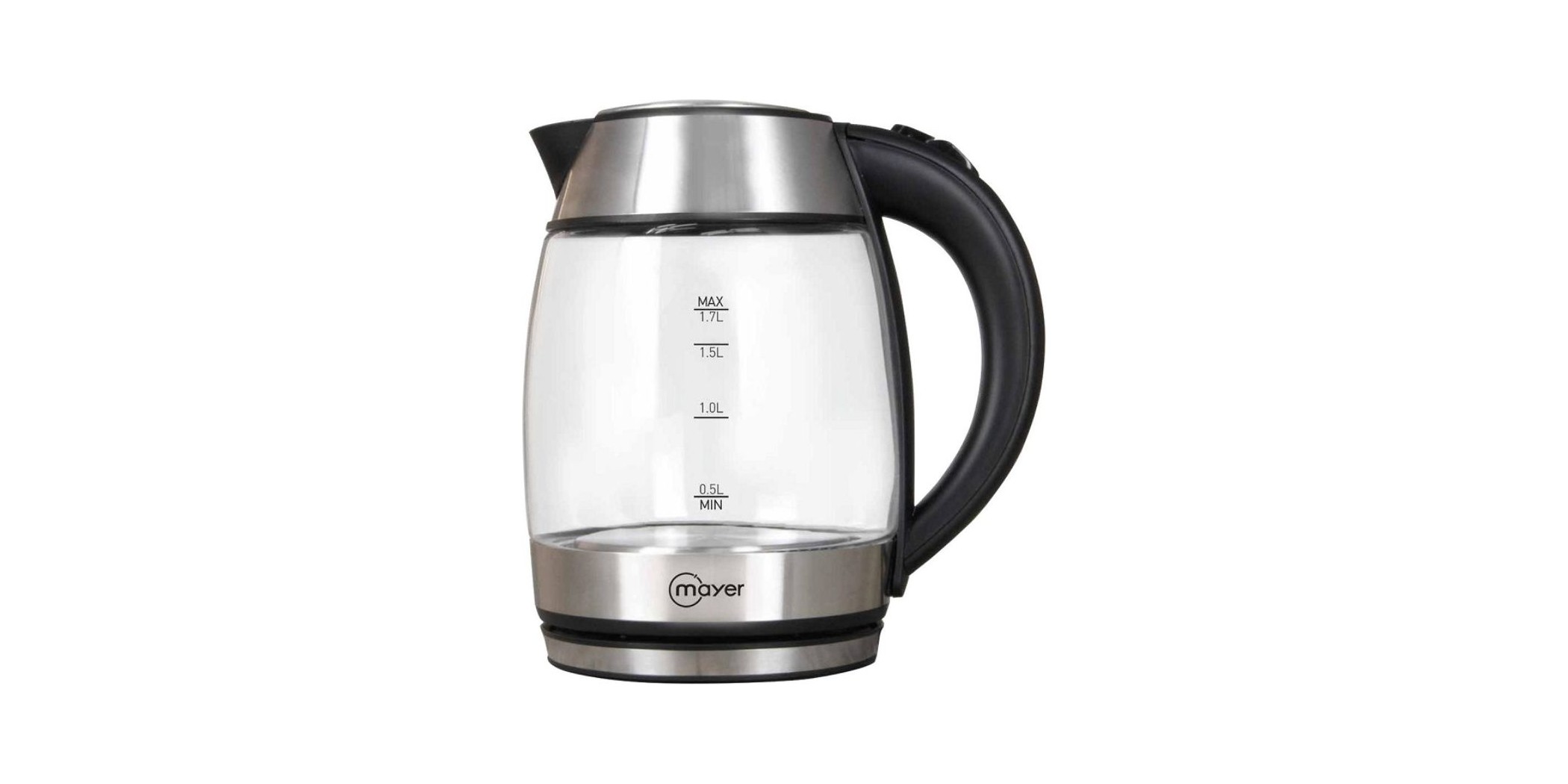 Mayer MMEKG170 1.7L Electric Glass Kettle