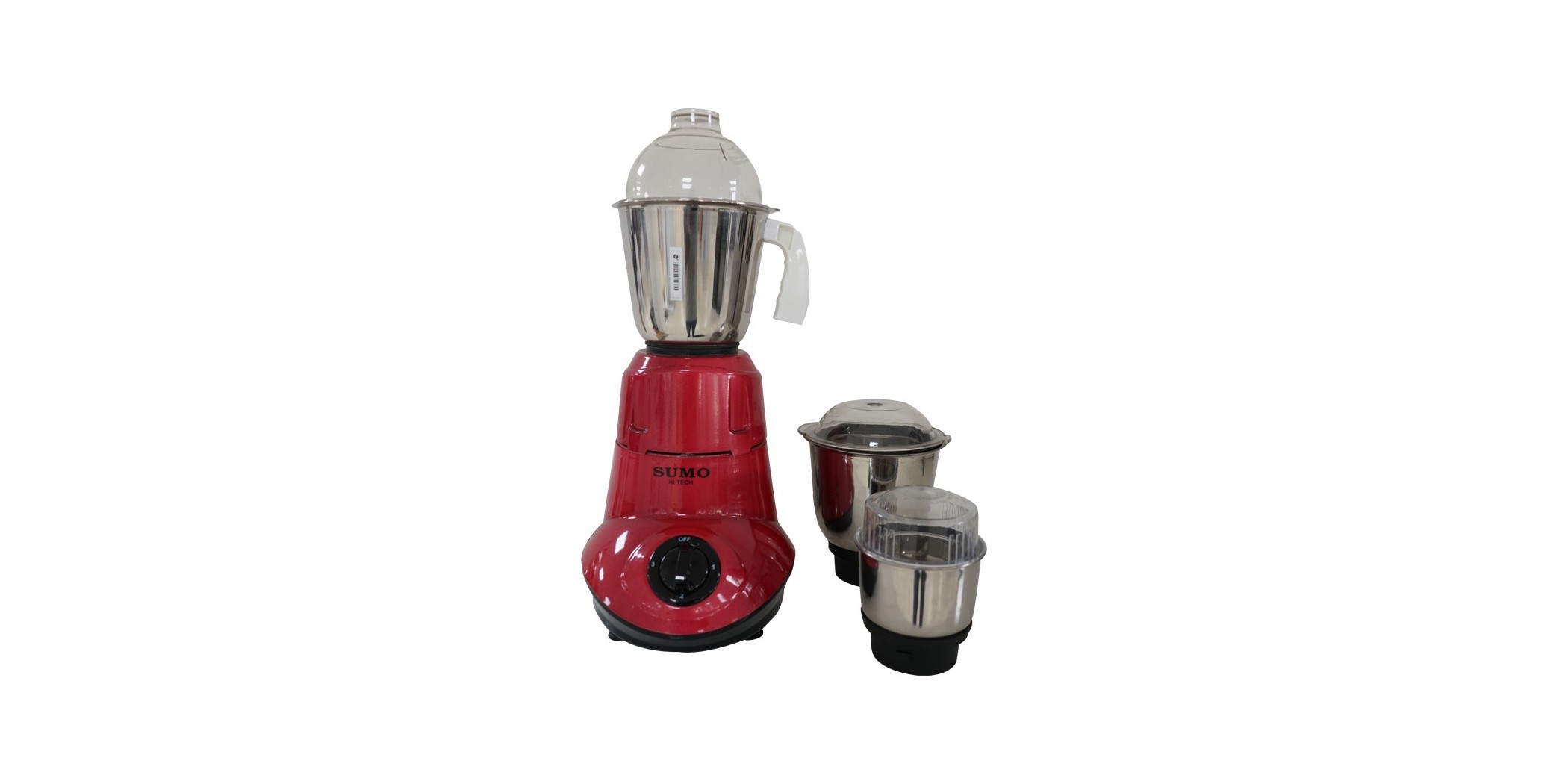 Sumo Hi-Tech 150 Red 500W 2YW Mixer Grinder